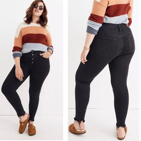 Madewell | Jeans | Madewell 9 High Rise Skinny Jean Button Front 36p ...